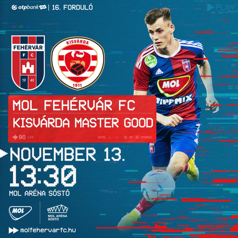 MOL Fehérvár FC - Kisvárda Master Good | Székesfehérvári Programok portálja